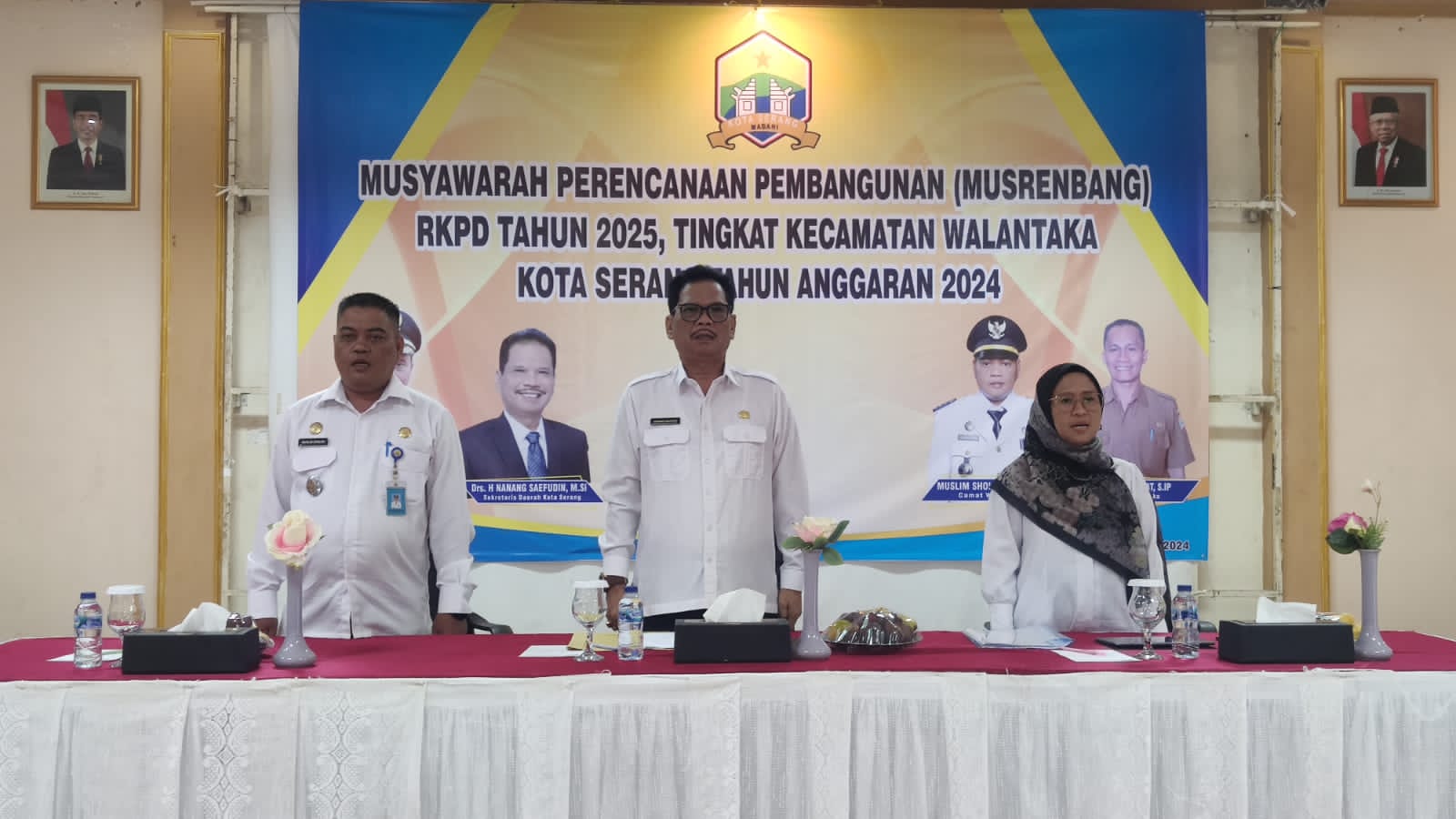 Buka Musrenbang Kecamatan Walantaka, Sekda Kota Serang Sampaikan ... Buka Musrenbang Kecamatan Walantaka, Sekda Kota Serang Sampaikan ...