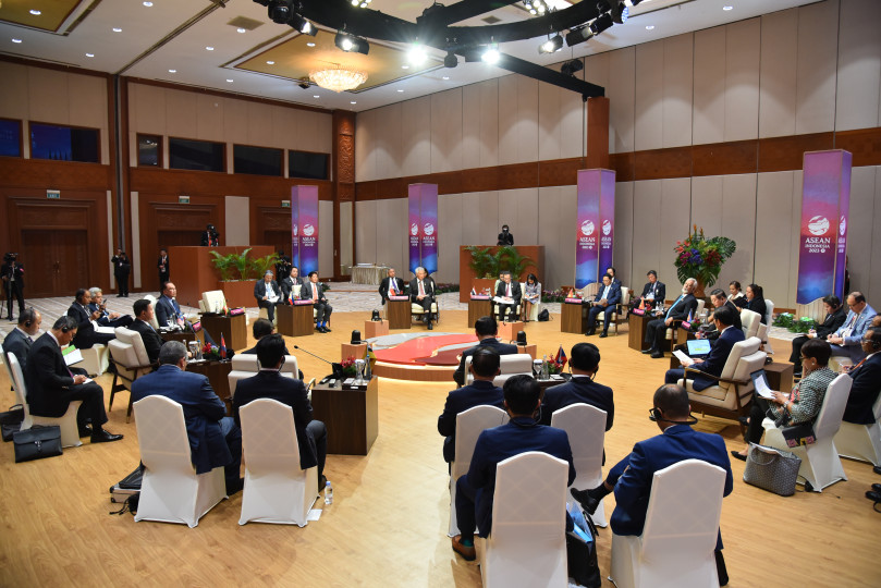 Presiden Joko Widodo Buka Sesi Retreat Ktt Ke 43 Asean Ppid Kota Serang